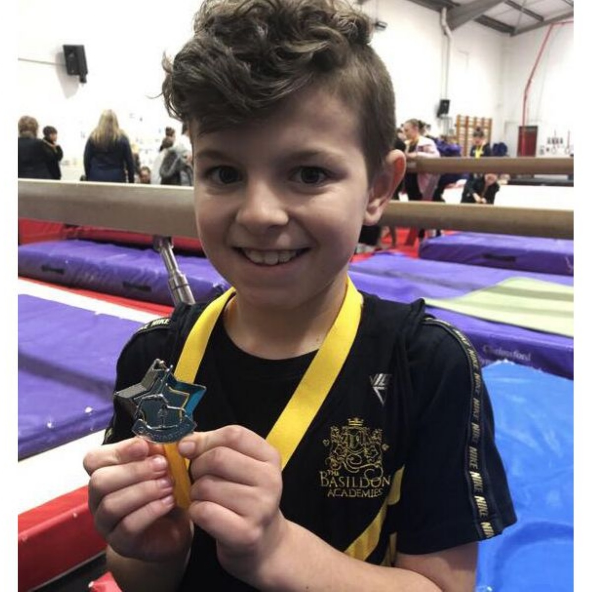 The Basildon Lower Academy - Sidney wins Silver at District Gymnastics ...