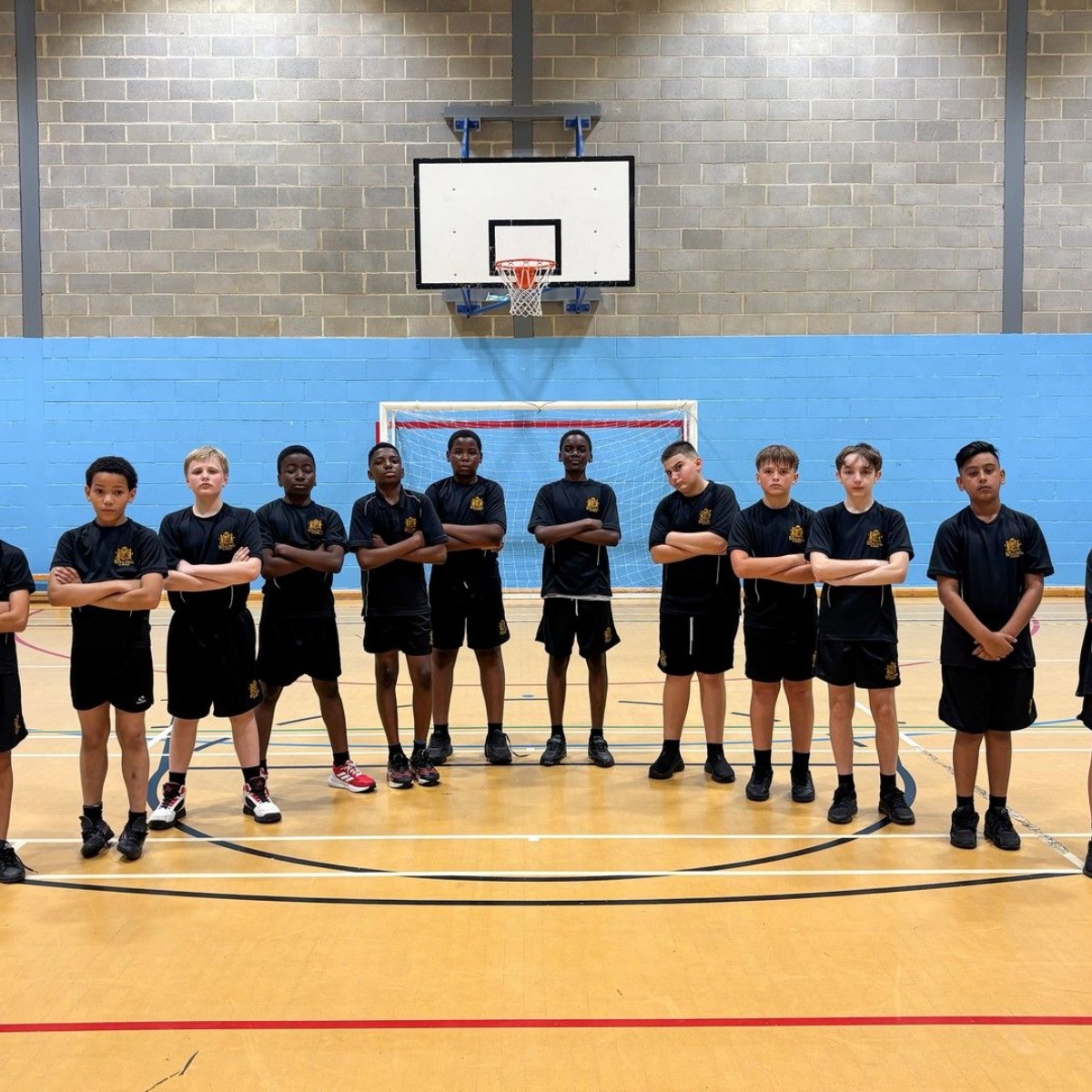 The Basildon Lower Academy - Year 7 Crowned District Basketball Champions