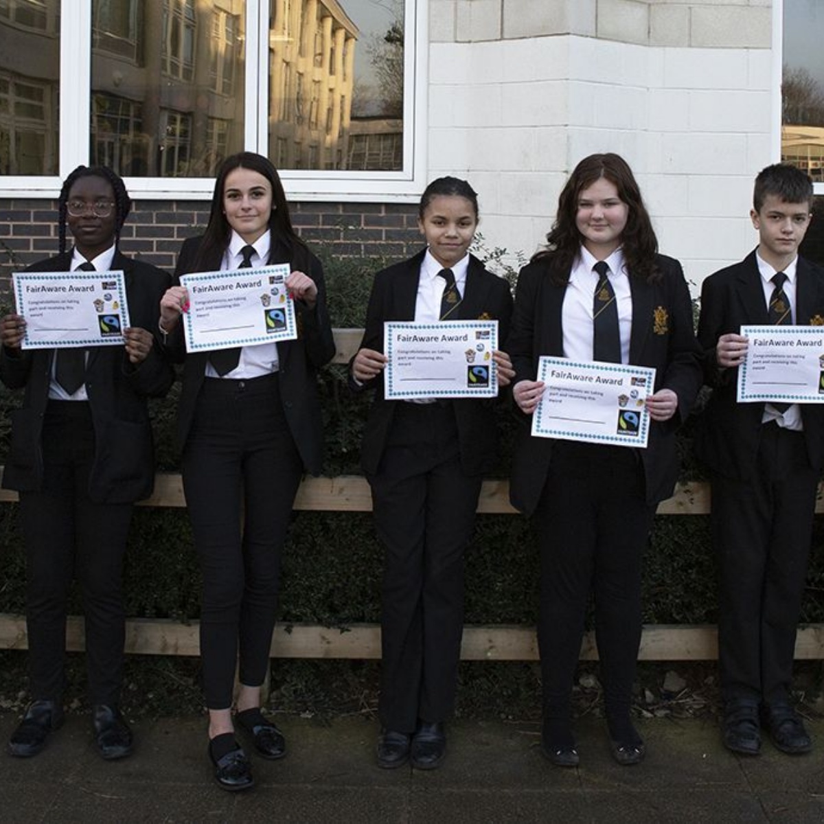 The Basildon Lower Academy - Students receive the Fairtrade Foundation ...