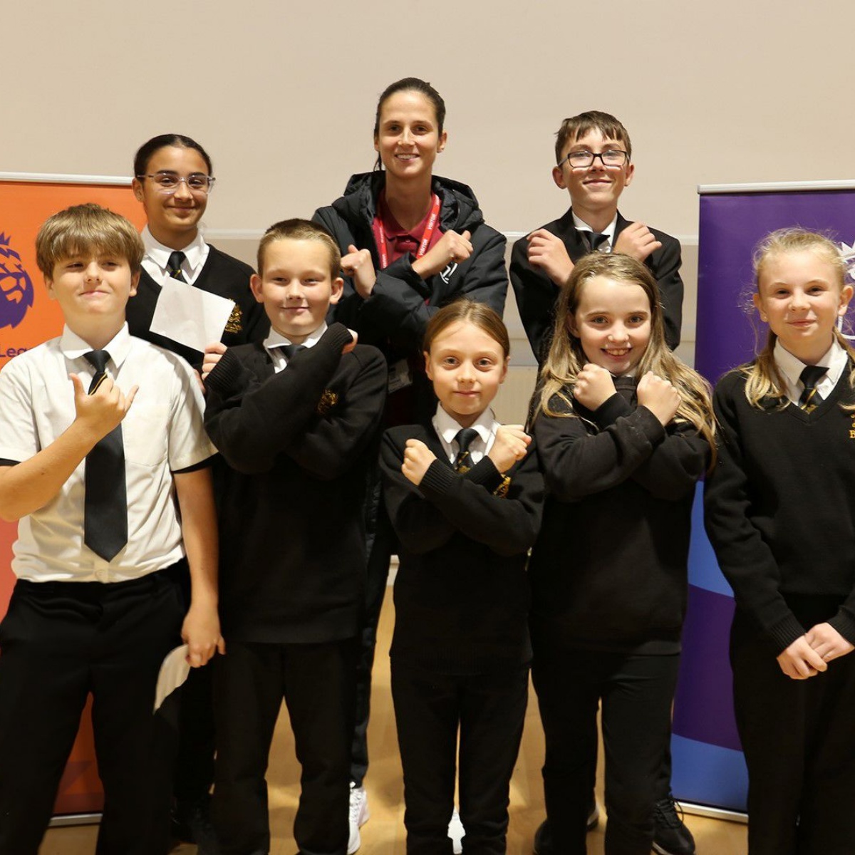 The Basildon Lower Academy - Students meet West Ham United Footballer ...