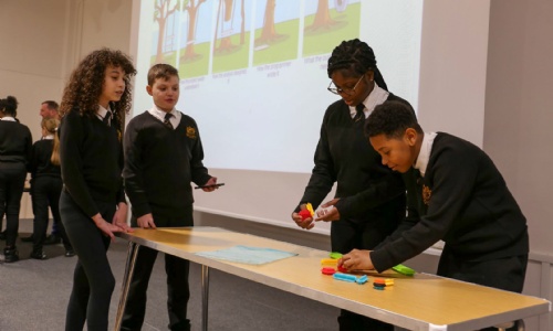 The Basildon Lower Academy - Year 7 Inspired by Mastercard Workshop