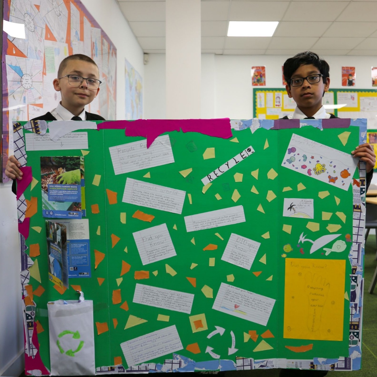 The Basildon Lower Academy - Eco-Committee Launches Recycling Awareness ...