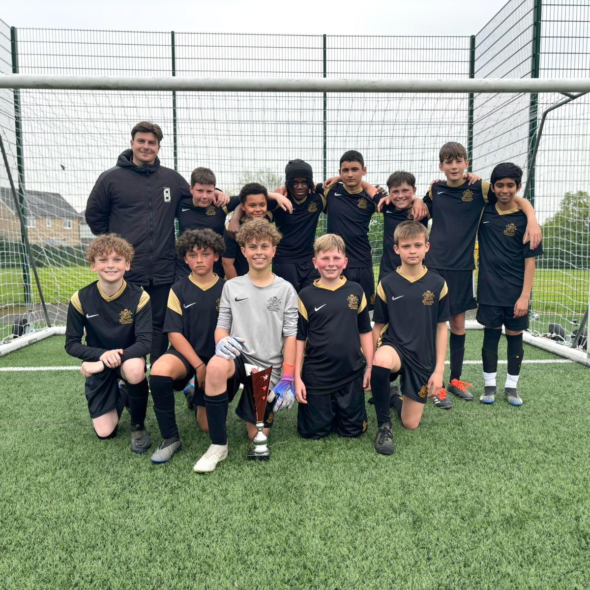 The Basildon Lower Academy - Year 7 Football Team Win District Plate Final