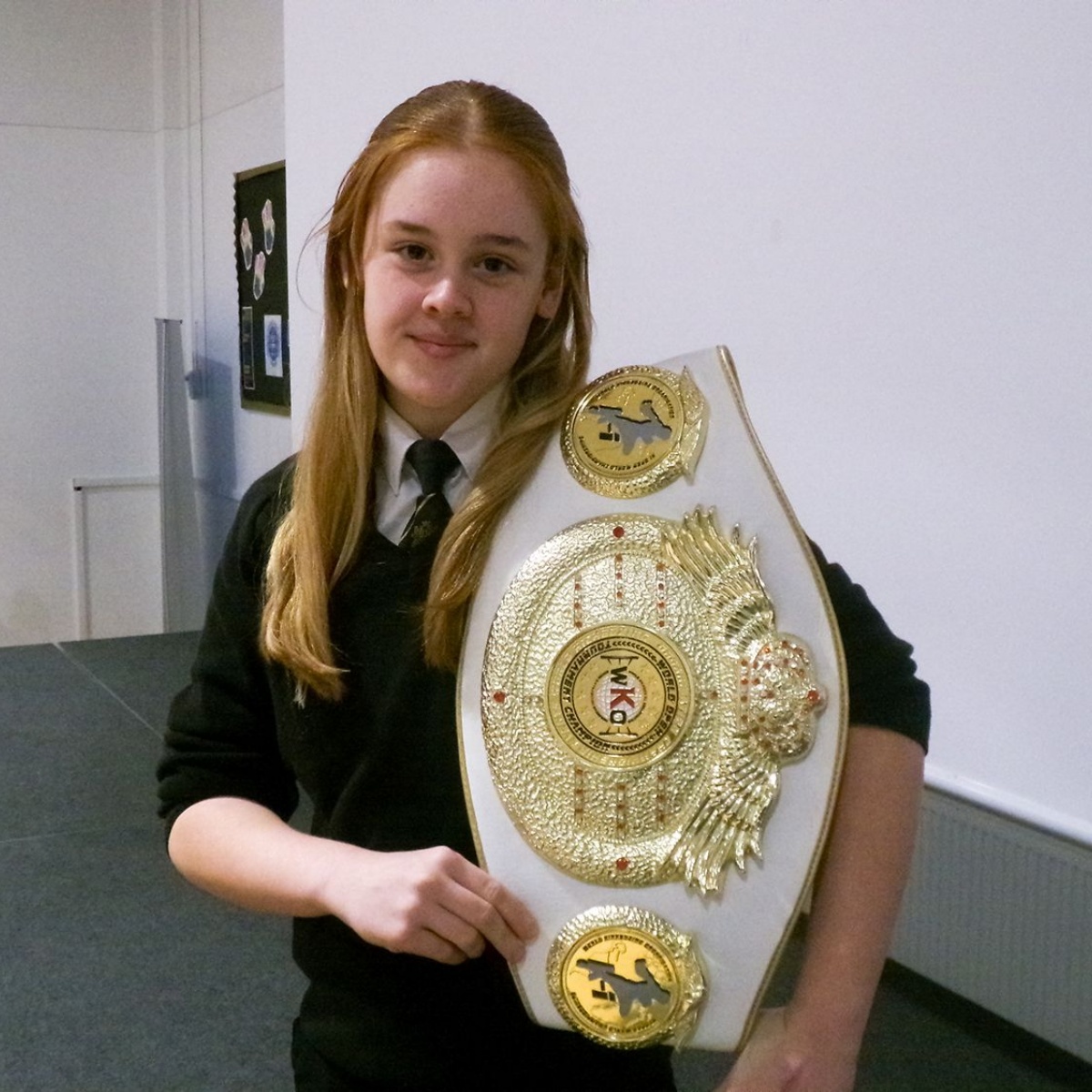 The Basildon Lower Academy - Lily Crowned Kickboxing World Champion