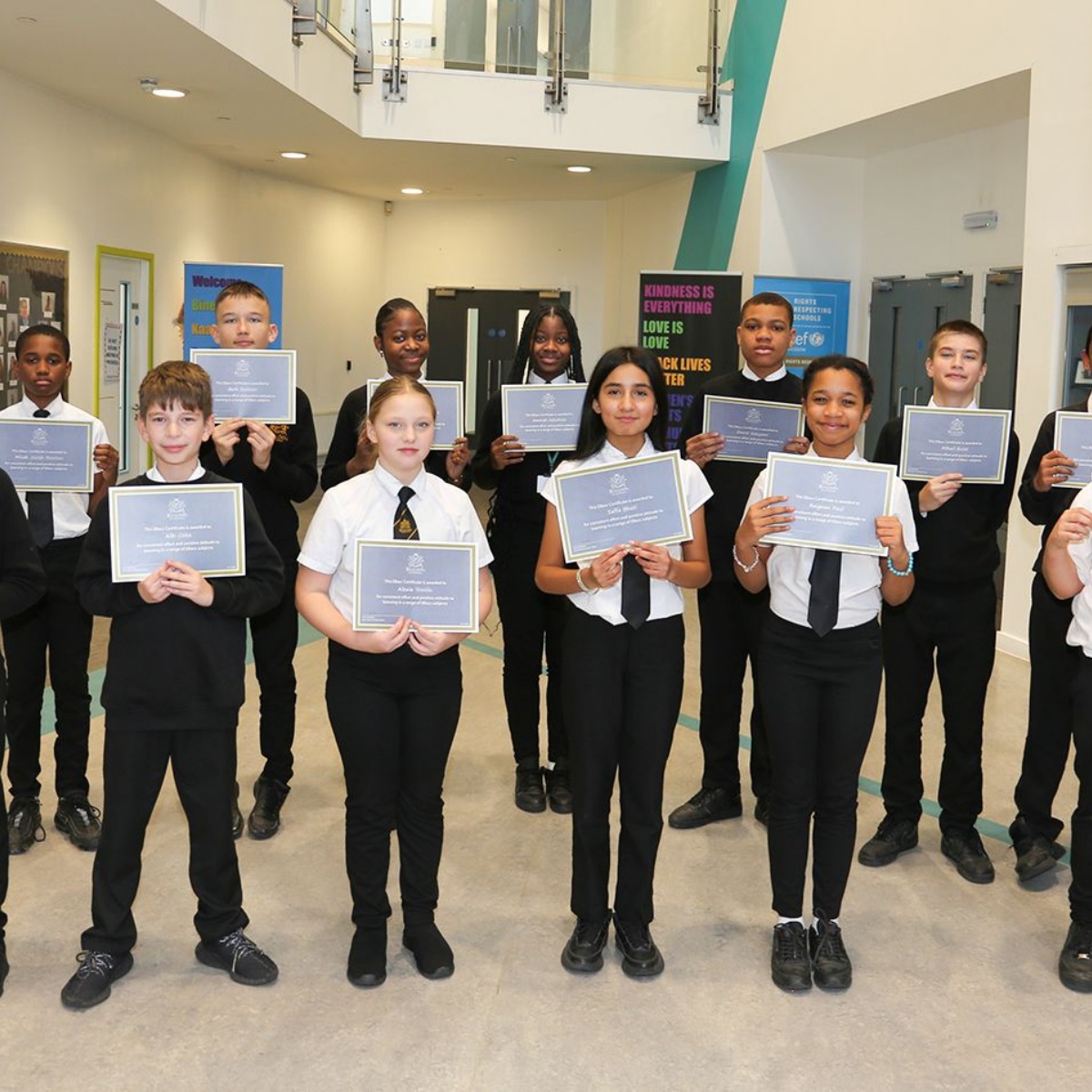 The Basildon Lower Academy - EBacc Awards Celebrate Student Achievement