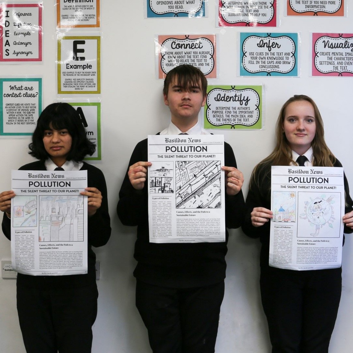 Year 9 Tackle Pollution with Creative Newspaper Reports