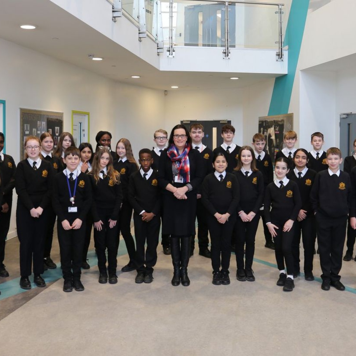 The Basildon Lower Academy - Dame Rebecca Harris MP Inspires Students ...